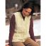 Patons Diamond Texture Vest - Knitting Bee