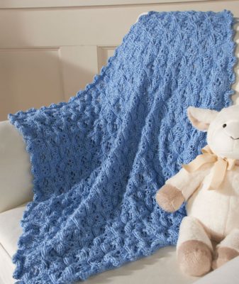 Prince & Princess Blanket For Baby to Knit - Knitting Bee