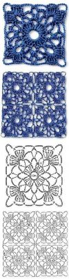 Square Lace Crochet Pattern Free - Knitting Bee