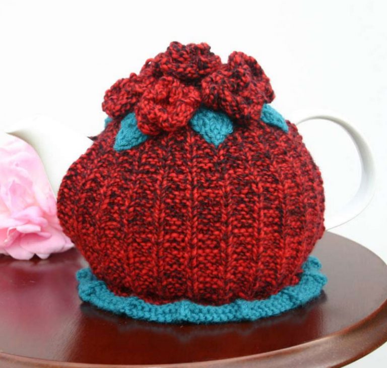 Drift Brights Tea Cosy & Mat Free Knitting Pattern - Knitting Bee