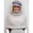 Patons Cable Capelet Free Knitting Pattern - Knitting Bee