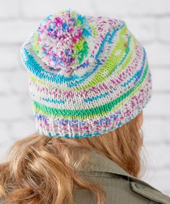 Free Knitting patterns for 3 Easy Stockinette Stitch Hats - Knitting Bee