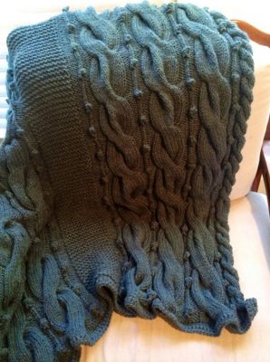 10 + Free Chunky Cable Knit Blanket Pattern to Download NOW!