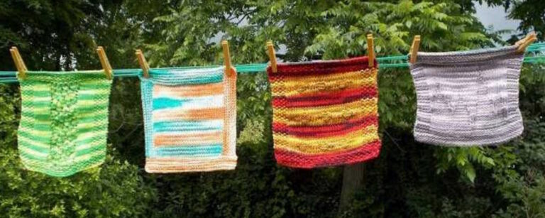 Free Knitting Patterns for Dishcloths - Knitting Bee