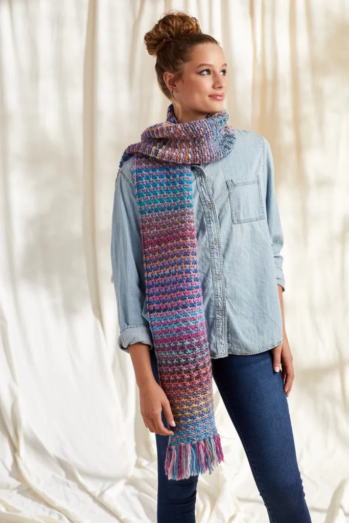 25 Modern & Free Scarf Knitting Patterns - Knitting Bee